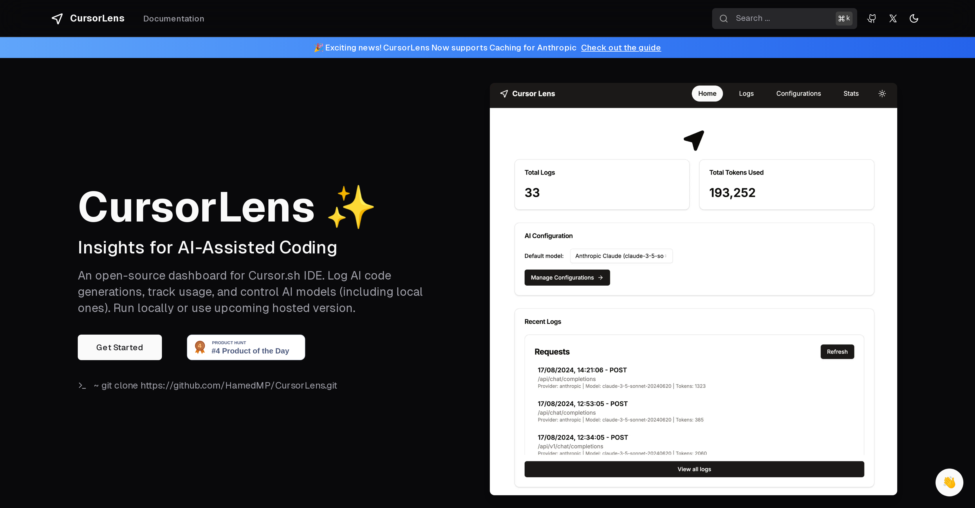 CursorLens - AI Tool For Coding