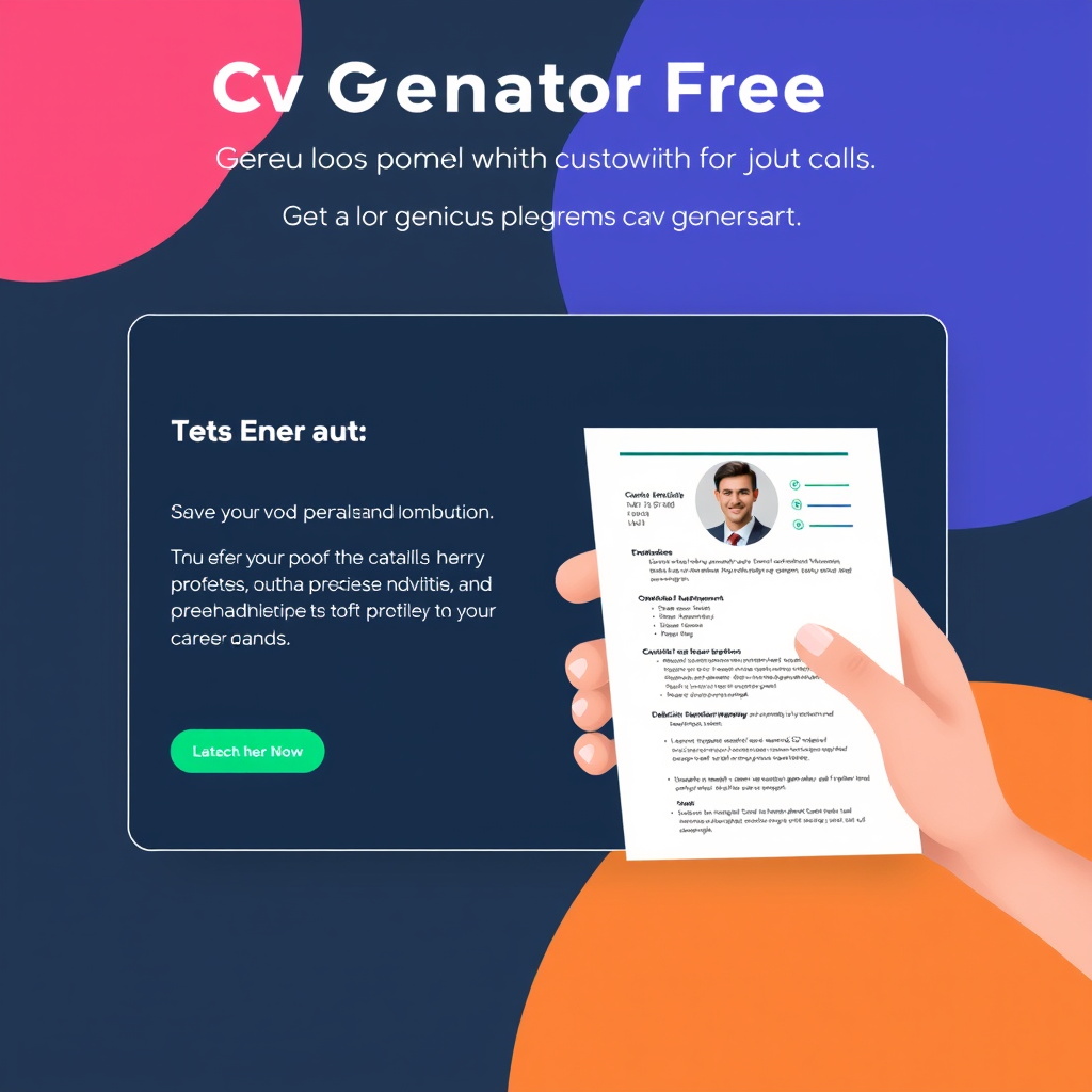 Cv Generator Free - (Free, No Signup AI Tool)