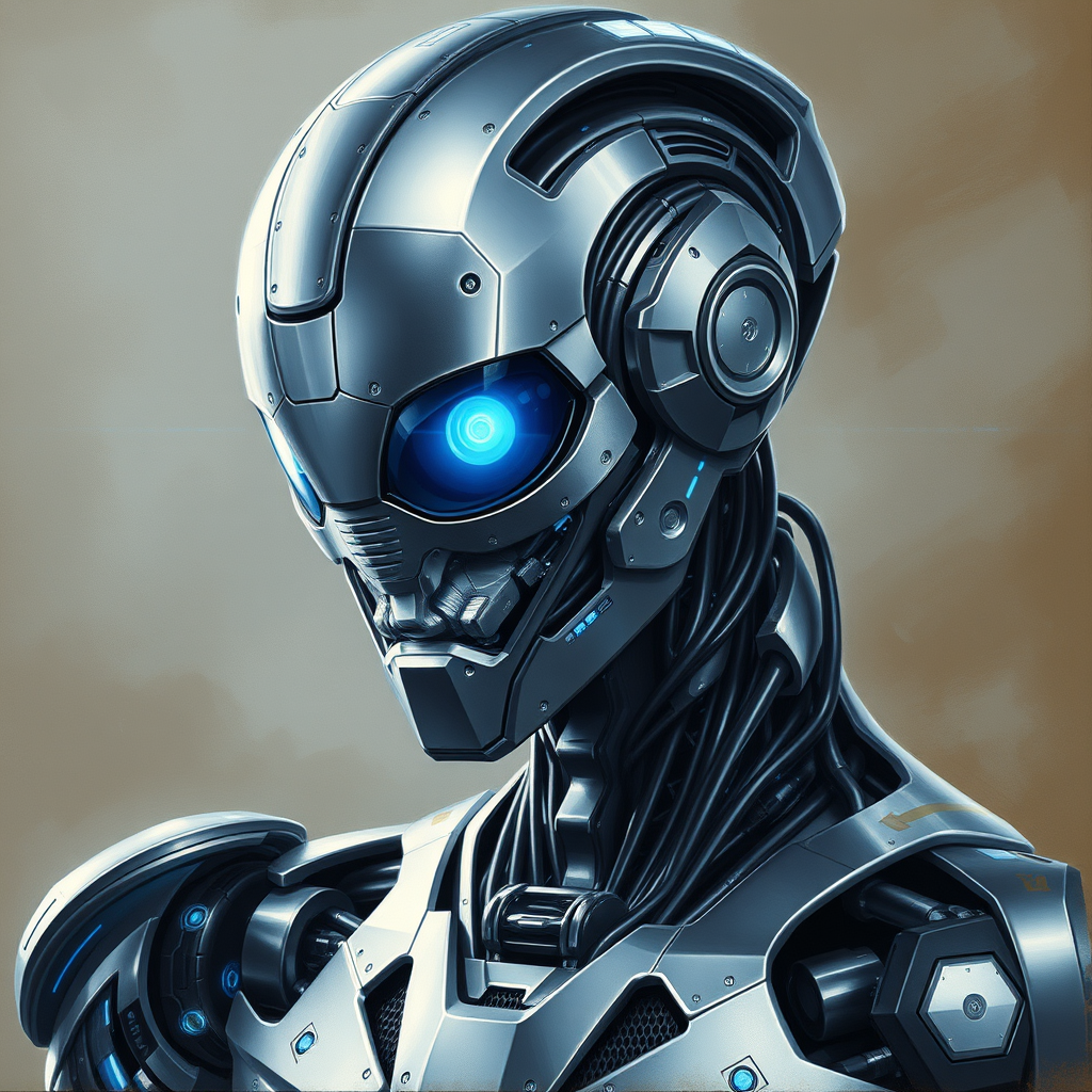 cyborg Concept art - (Free, No Signup AI Tool)