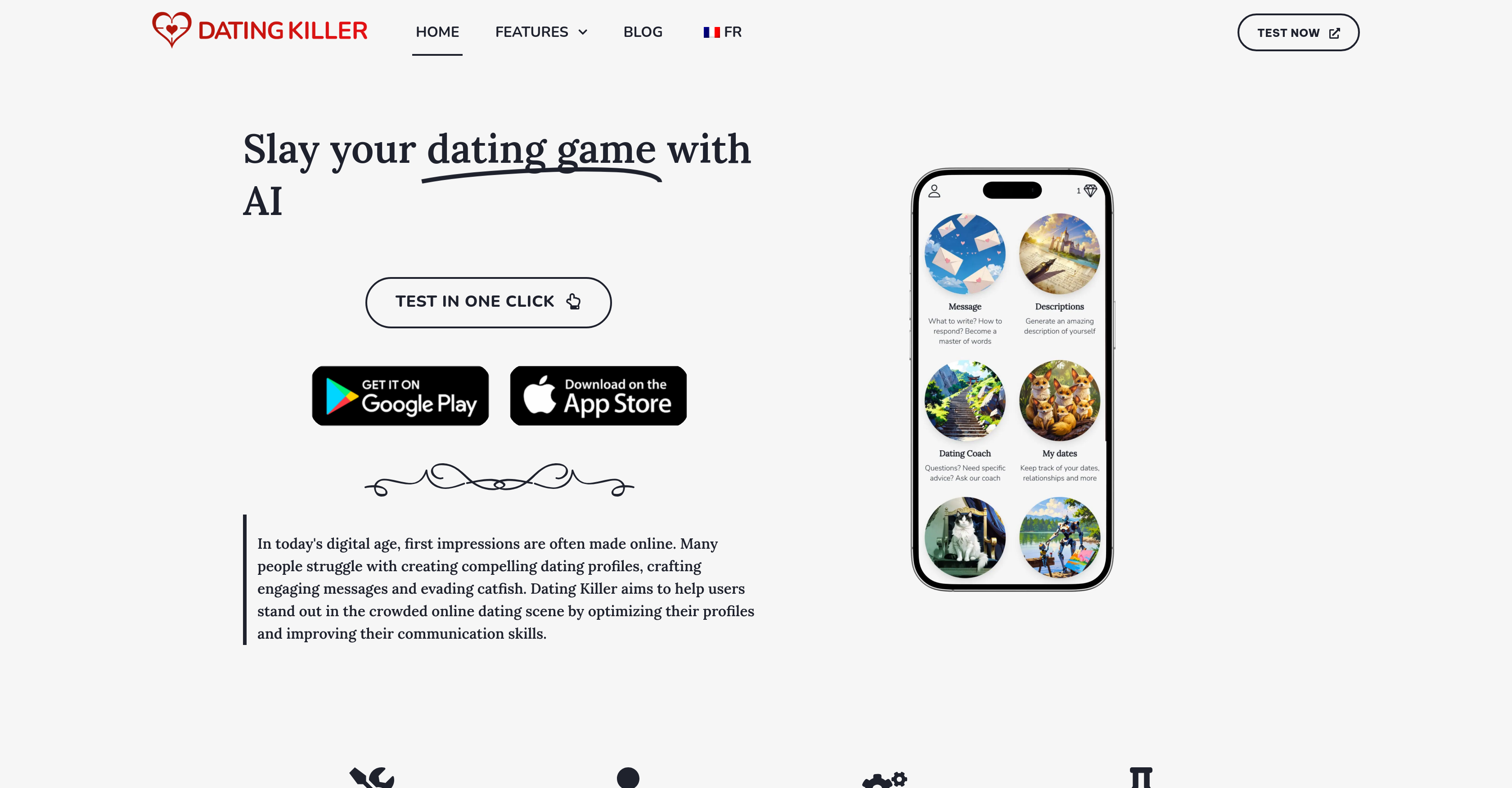 DatingKiller - AI Tool For Dating advice