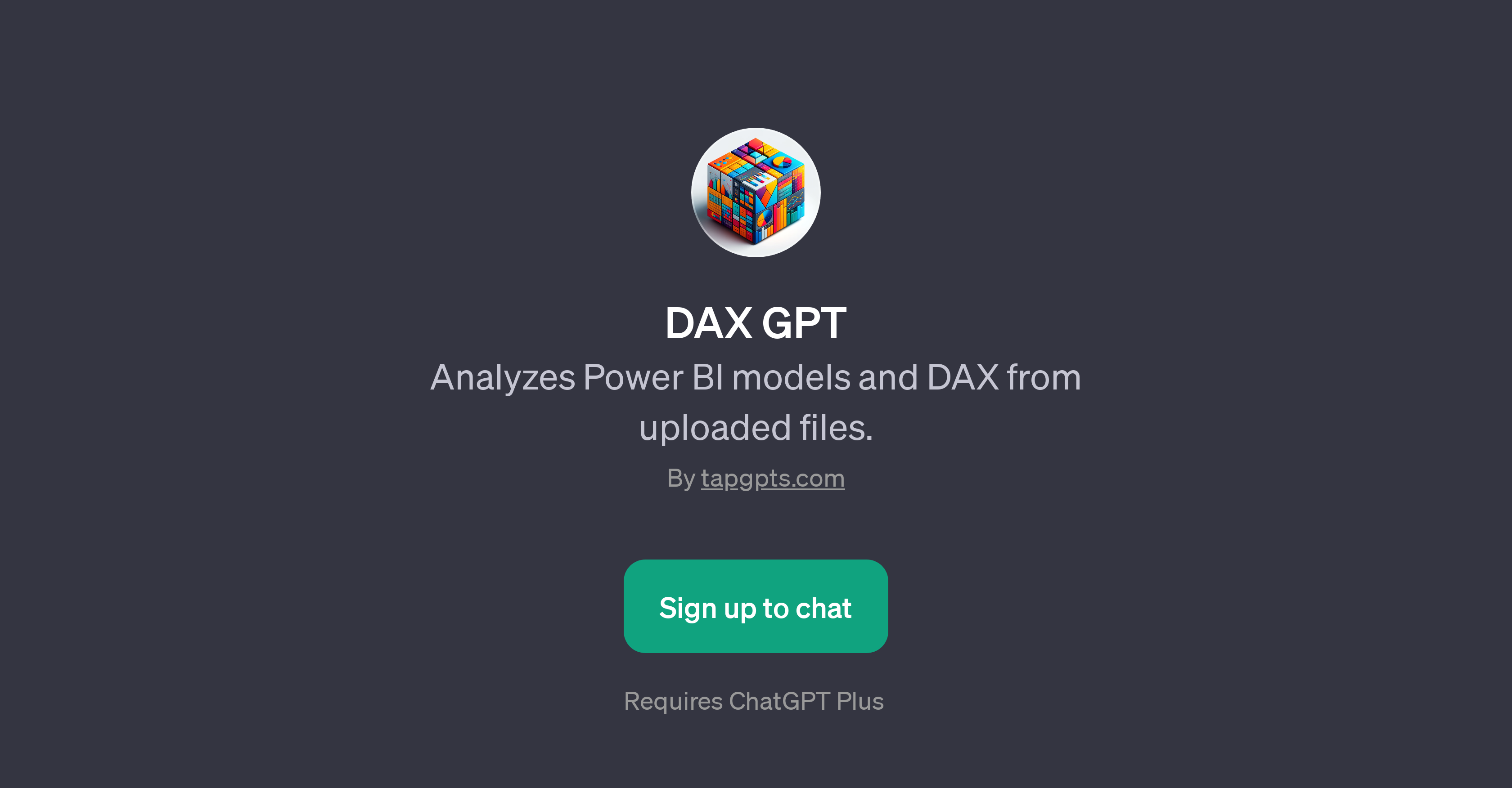 DAX GPT - Power bi analysis - TAAFT