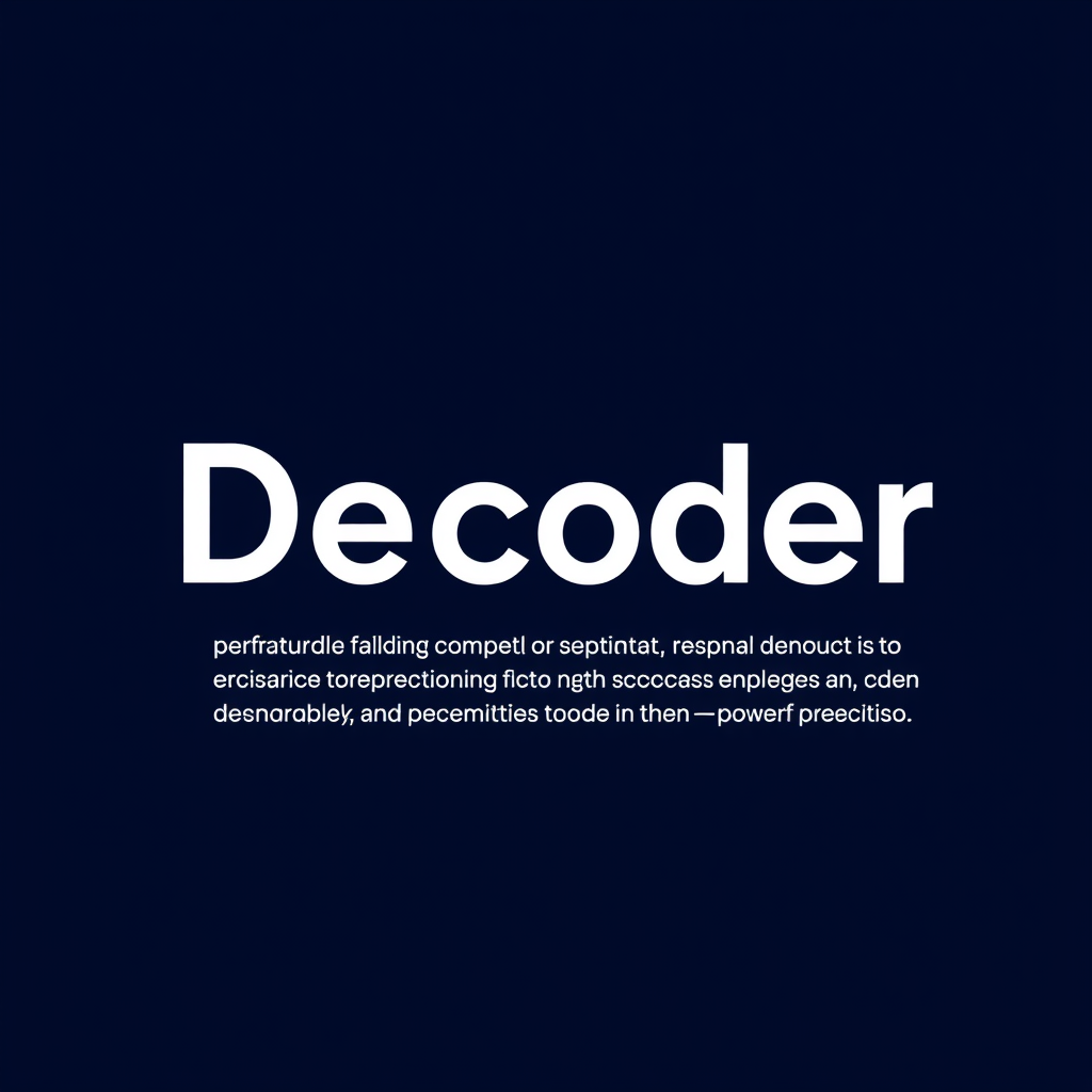 Decoder - (Free, No Signup AI Tool)