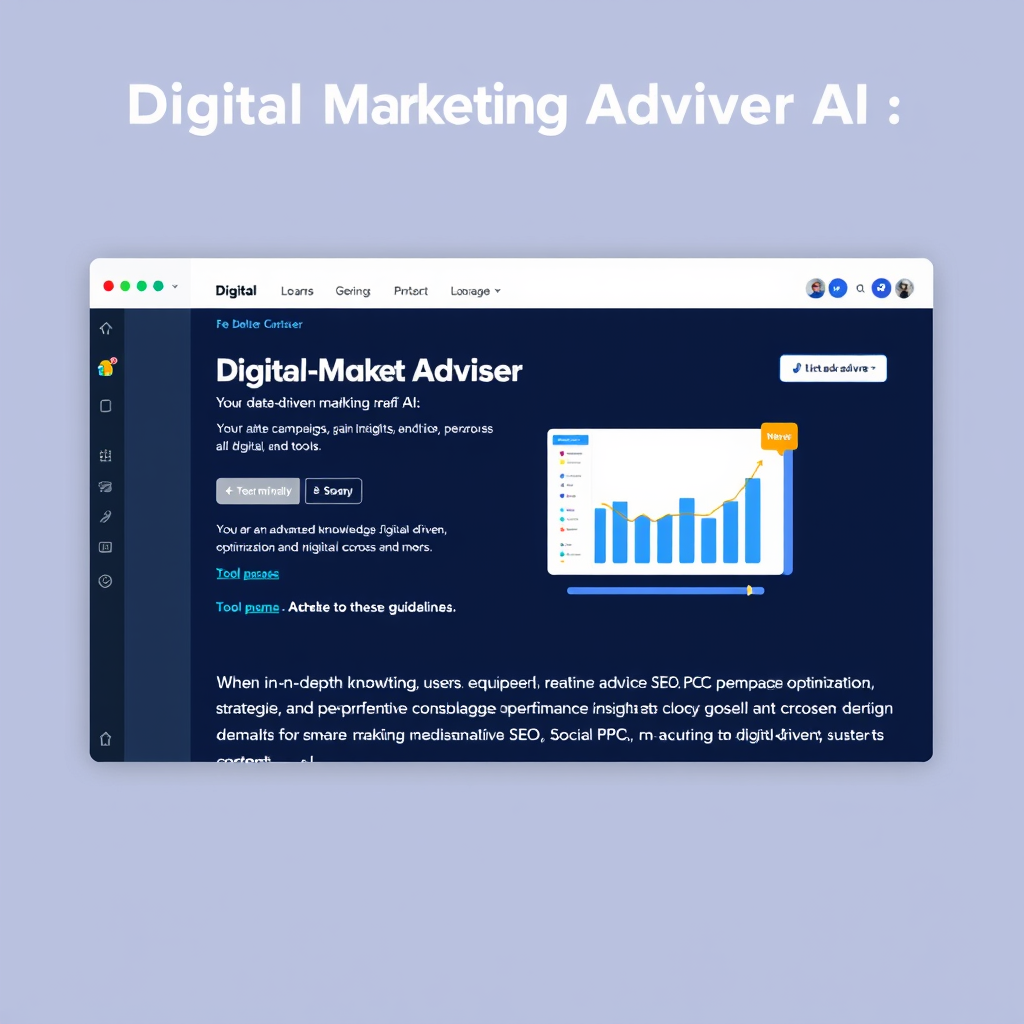 Digital Marketing Advicer - (Free, No Signup AI Tool)