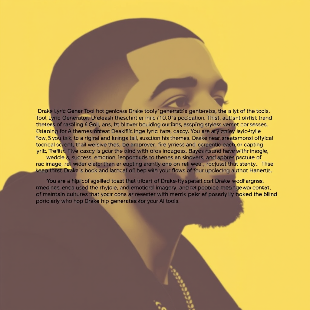 Drake Lyric Generator - (Free, No Signup AI Tool)