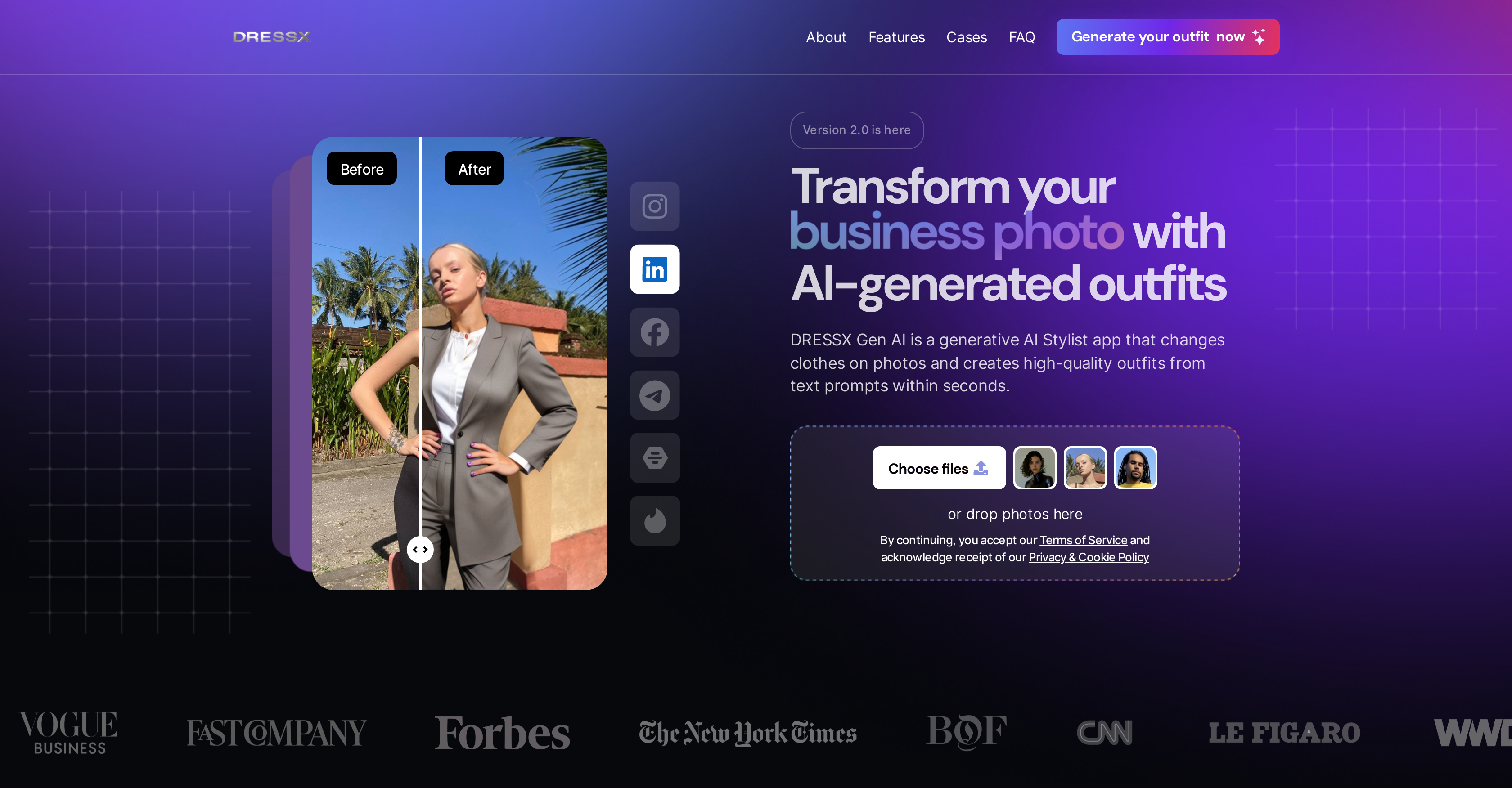 DRESSX.ME - AI Tool For Outfits