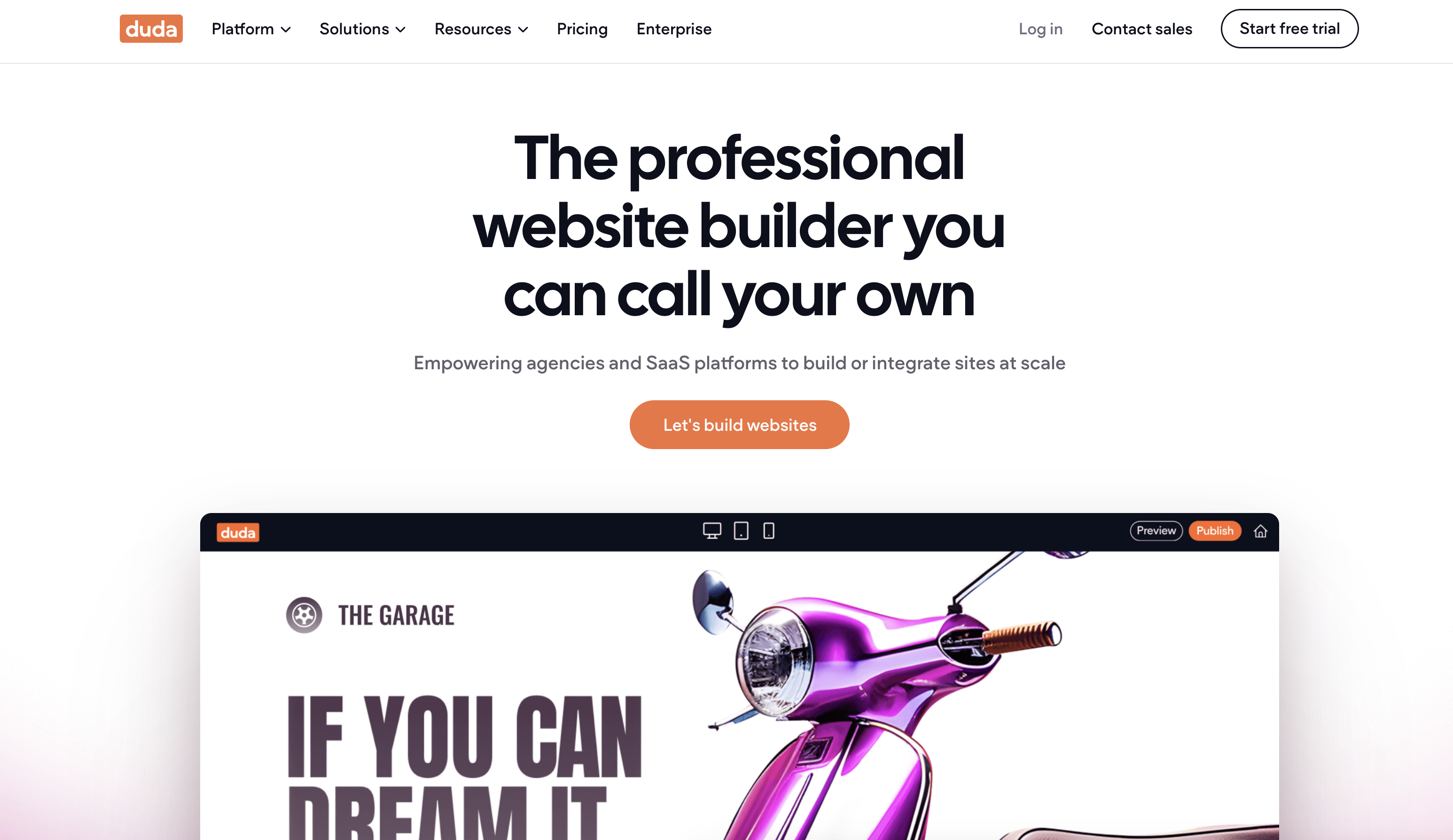 Duda - AI Tool For Websites