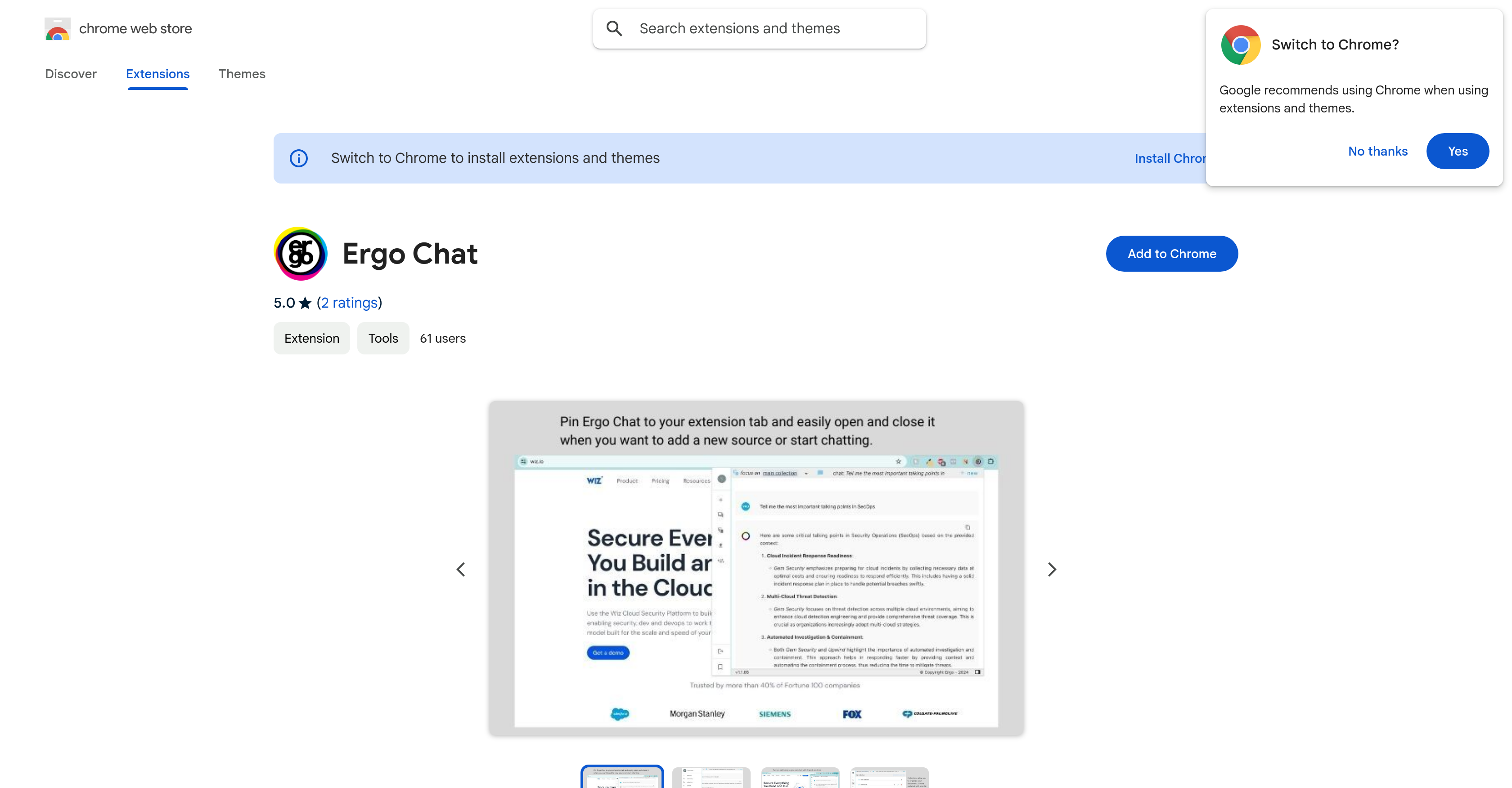 Ergo Chat - AI Tool For Document chat