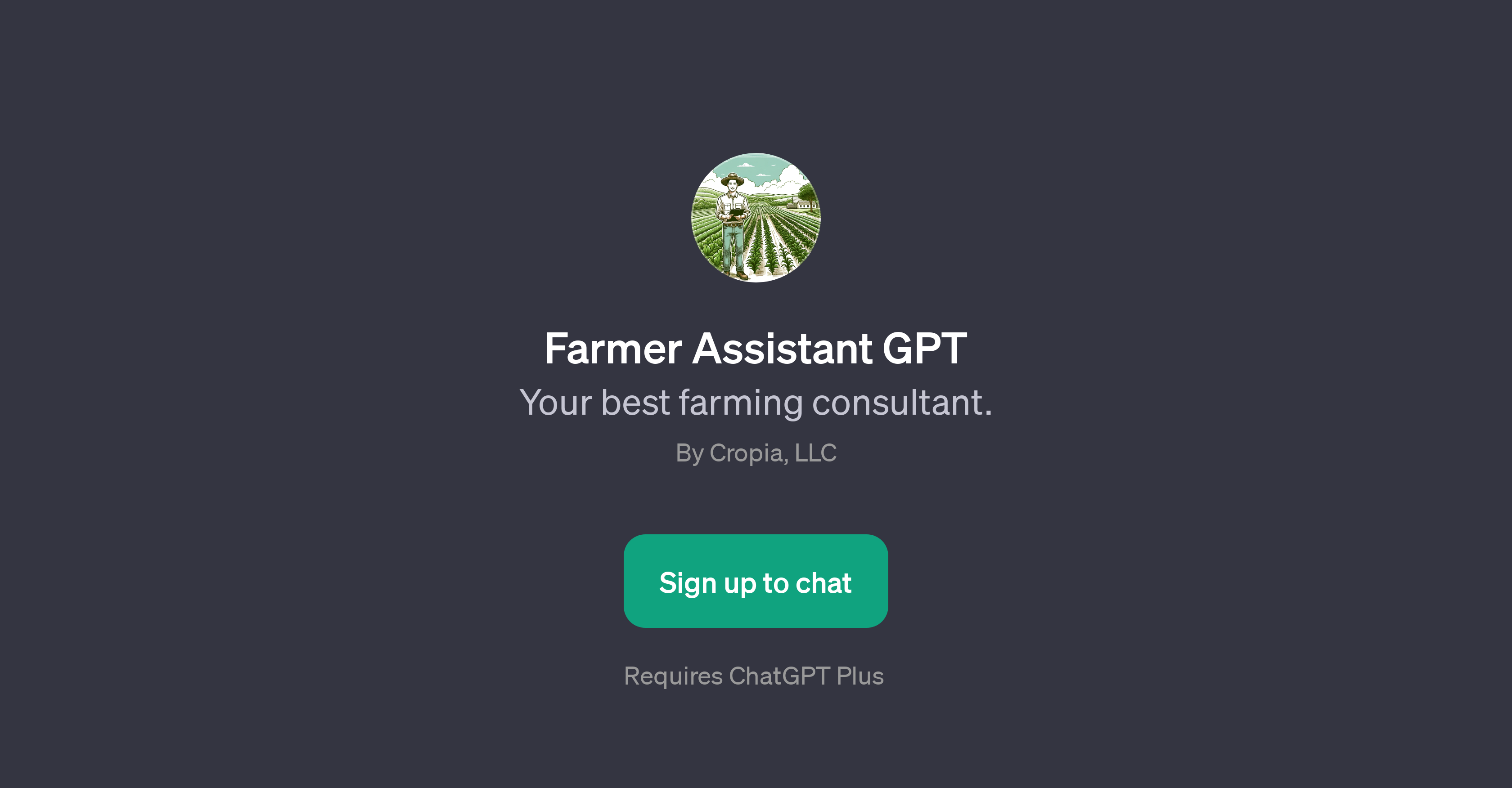 Farmer Assistant GPT - AI Tool For Farming advice