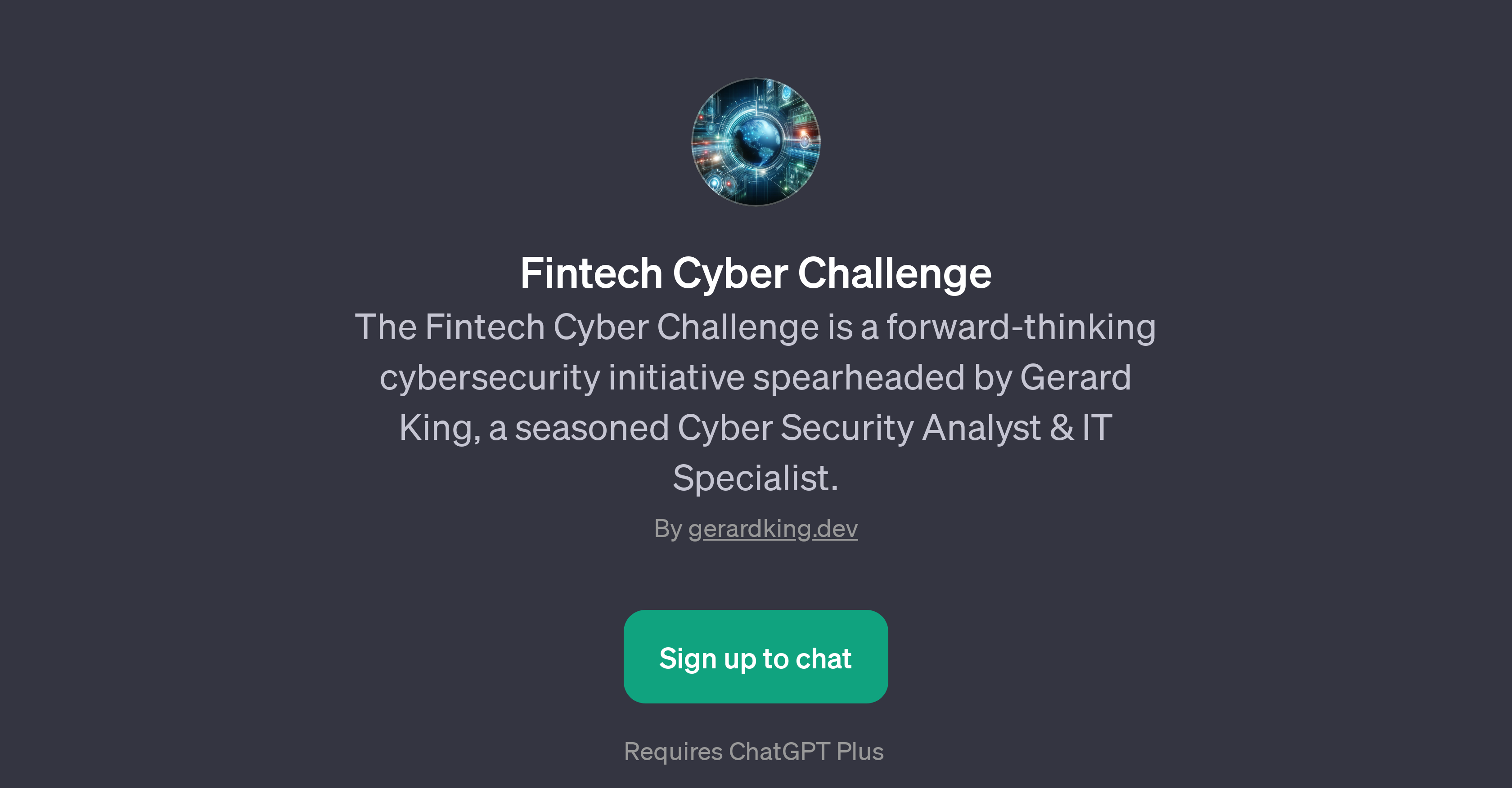 Fintech Cyber Challenge - Fintech cybersecurity - TAAFT