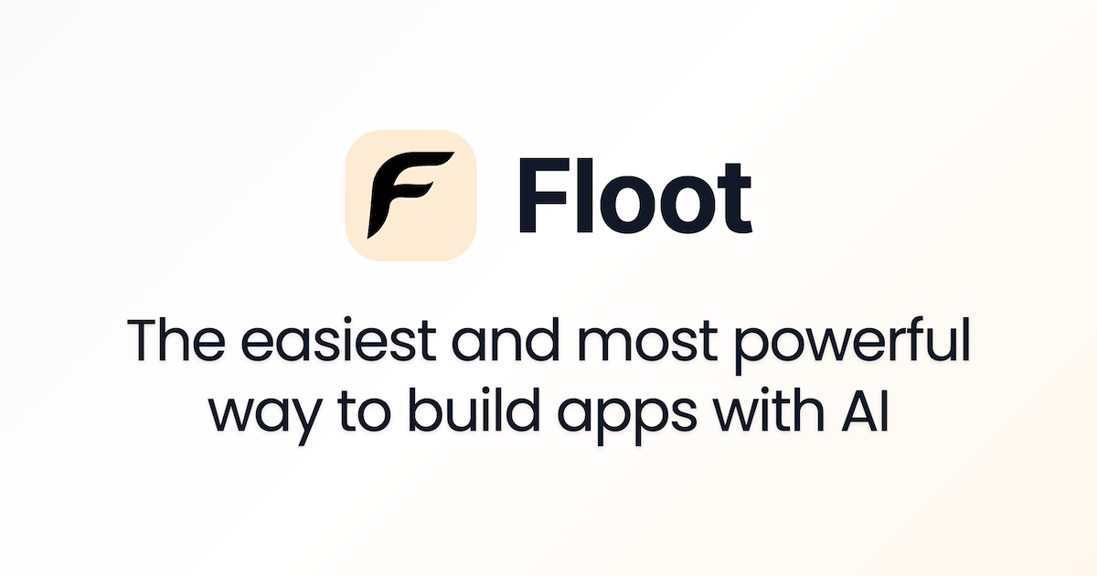 Floot - AI Tool For Apps