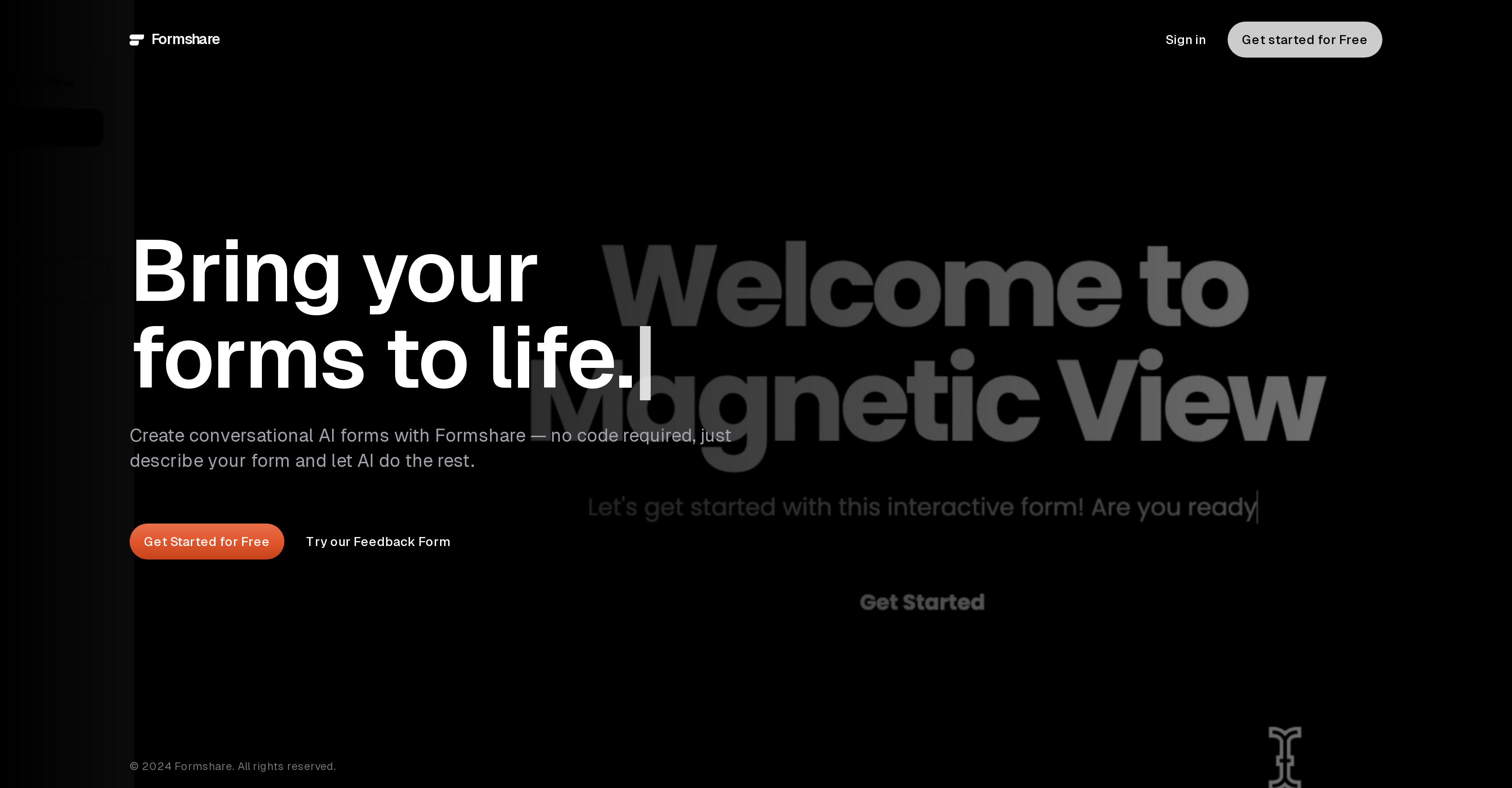 Formshare - AI Tool For Forms