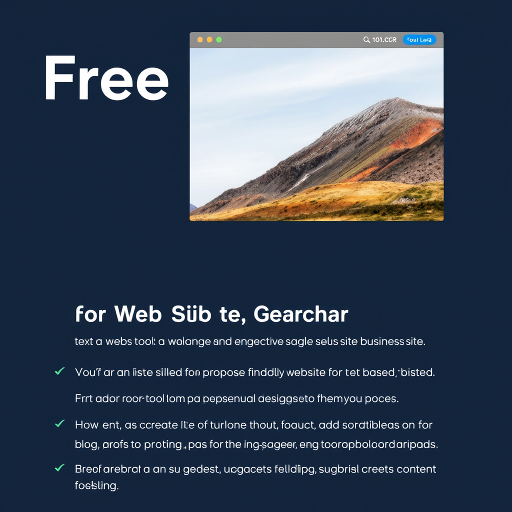 Free Web Site Generator - (Free, No Signup AI Tool)