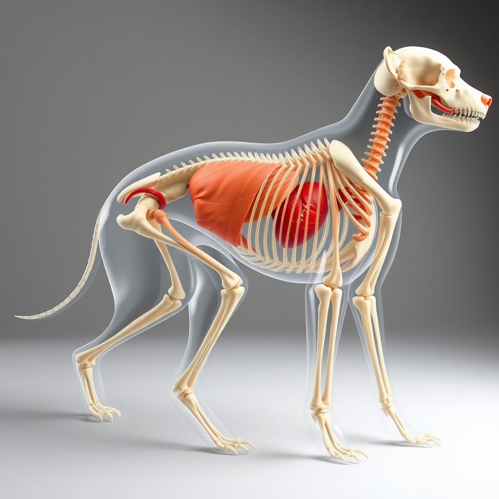 Full 3D Anatomical Cutaway – Reference-Accurate Biological Model ...