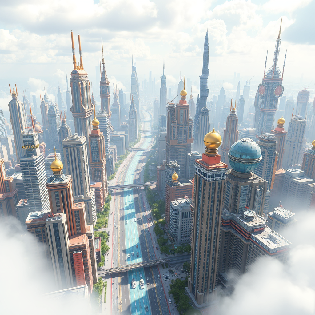 Futuristic cities - (Free, No Signup AI Tool)
