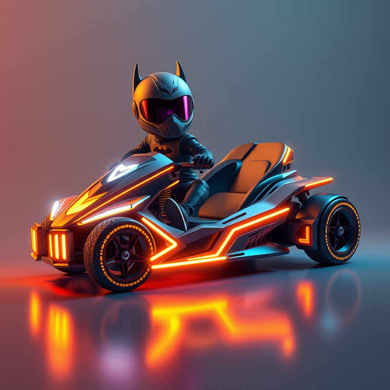 3D GO-KART BUILD PLANS - (Free, No Signup AI Tool)