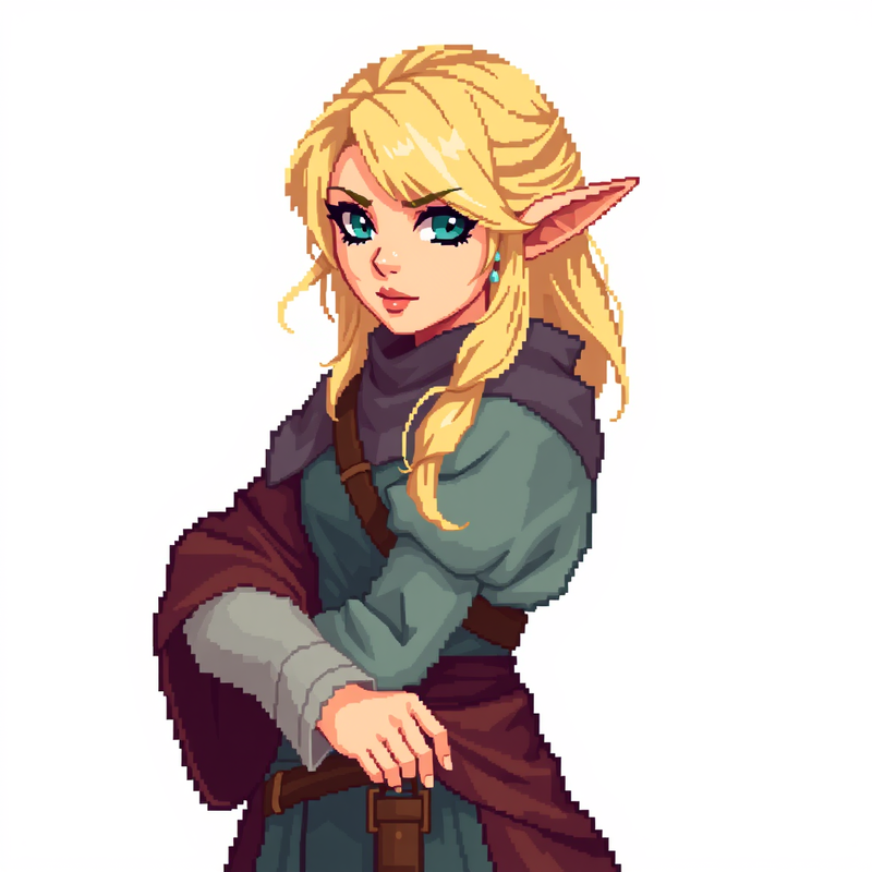 8-bit pixel style art - (Free, No Signup AI Tool)