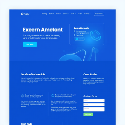 Ai Website Template Generator - (Free, No Signup AI Tool)