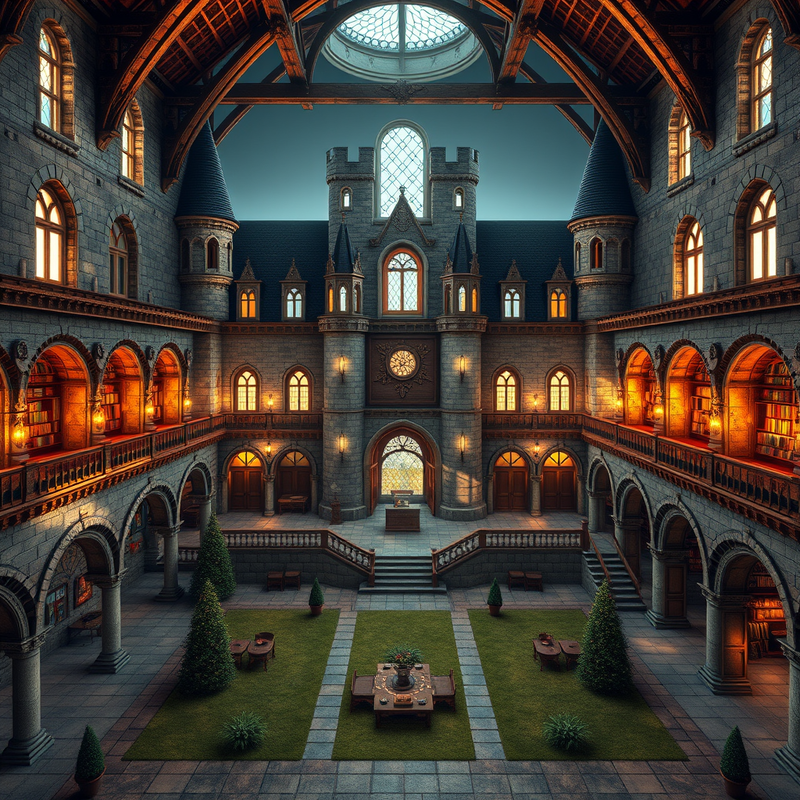 Castle Blueprints - (Free, No Signup AI Tool)