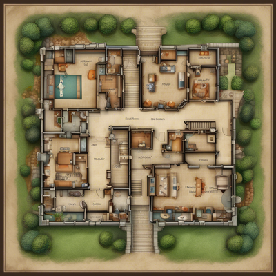 Castle Blueprints - (Free, No Signup AI Tool)