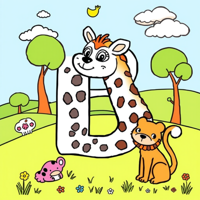 Coloring book generator - Free AI Tool by @dondala