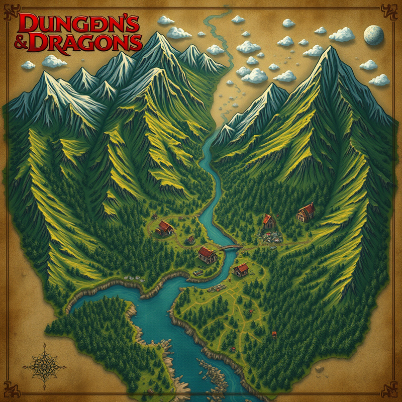 D&D map generator - (Free, No Signup AI Tool)