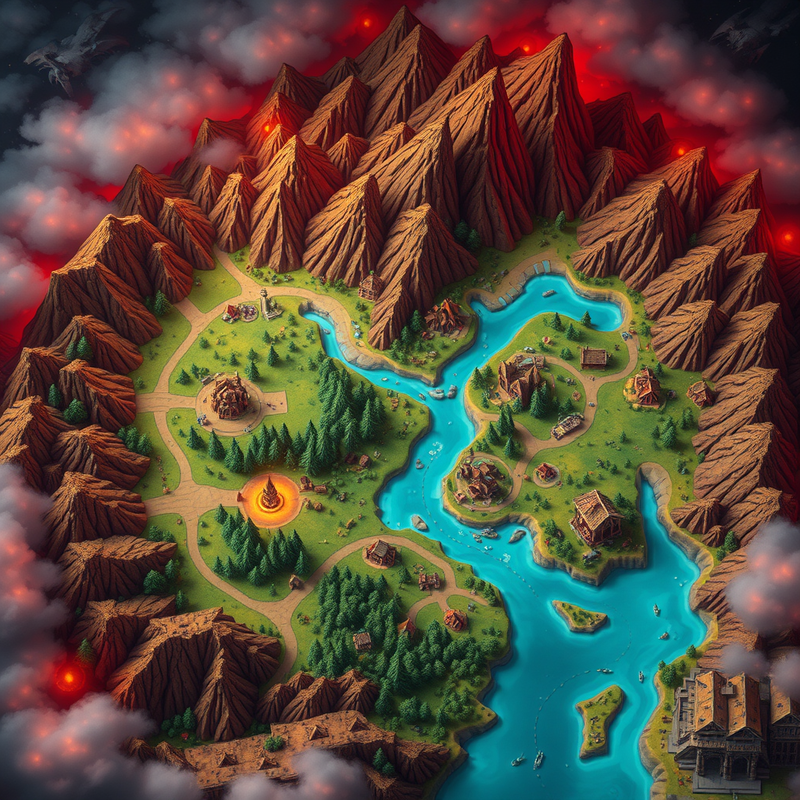 D&D map generator - (Free, No Signup AI Tool)