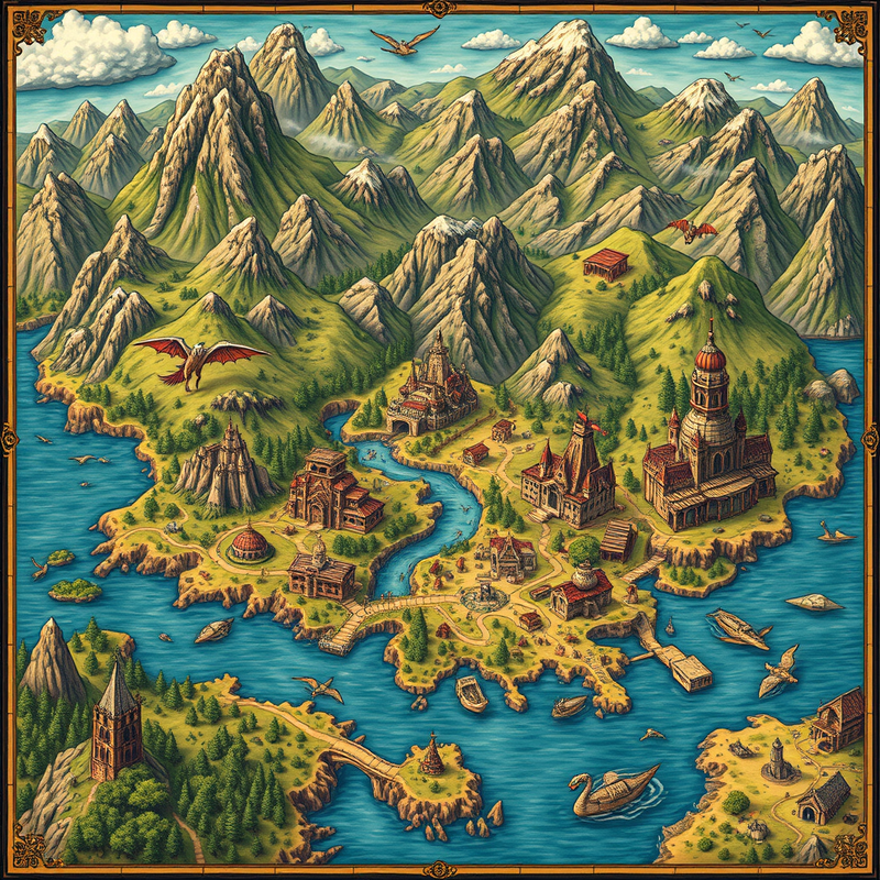 Fantasy maps generator - (Free, No Signup AI Tool)