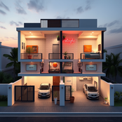 Architecture Plan Elevation Section Generator - (Free, No Signup AI Tool)