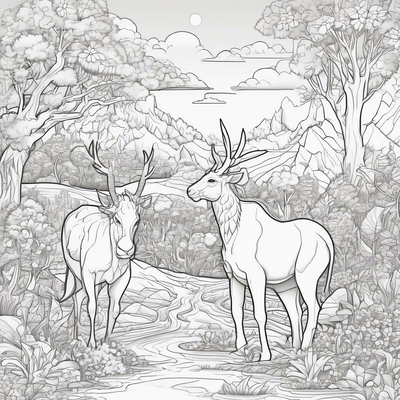 FREE UNLIMITED Kids colouring In sheet generator - AI Tool by @karanmonyal