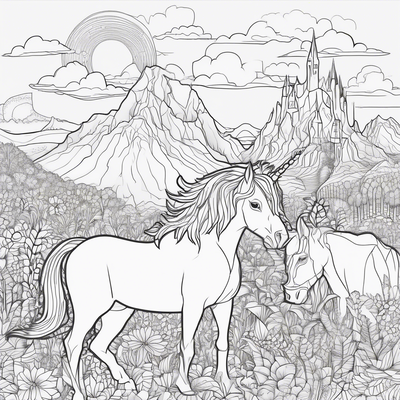 FREE UNLIMITED Kids colouring In sheet generator - AI Tool by @karanmonyal