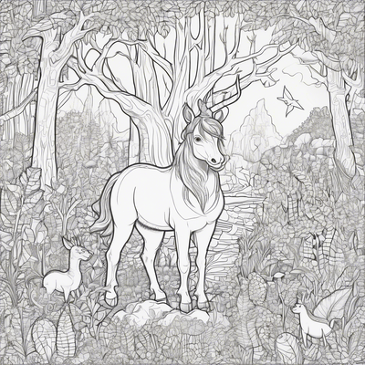 FREE UNLIMITED Kids colouring In sheet generator - AI Tool by @karanmonyal