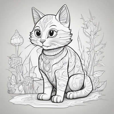 FREE UNLIMITED Kids colouring In sheet generator - AI Tool by @karanmonyal