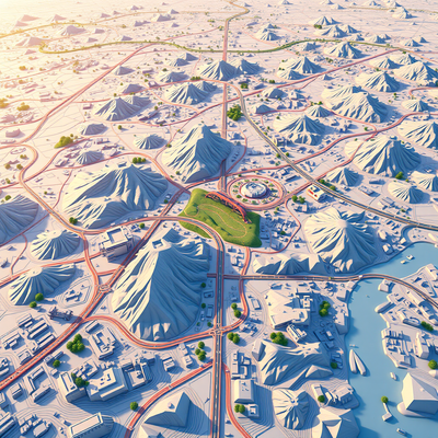 Gps 3d road map generator robot - (Free, No Signup AI Tool)