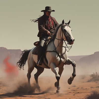 Horror western - AI Tool by @osvaldoscomics