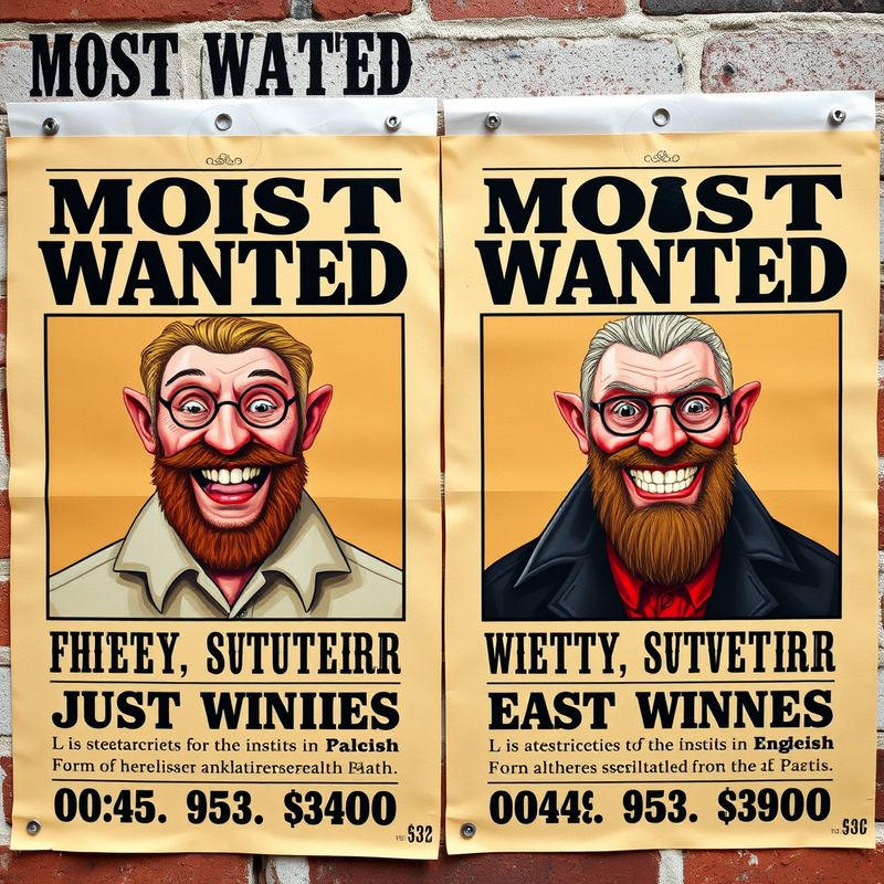 Most Wanted Posters - (Free, No Signup AI Tool)