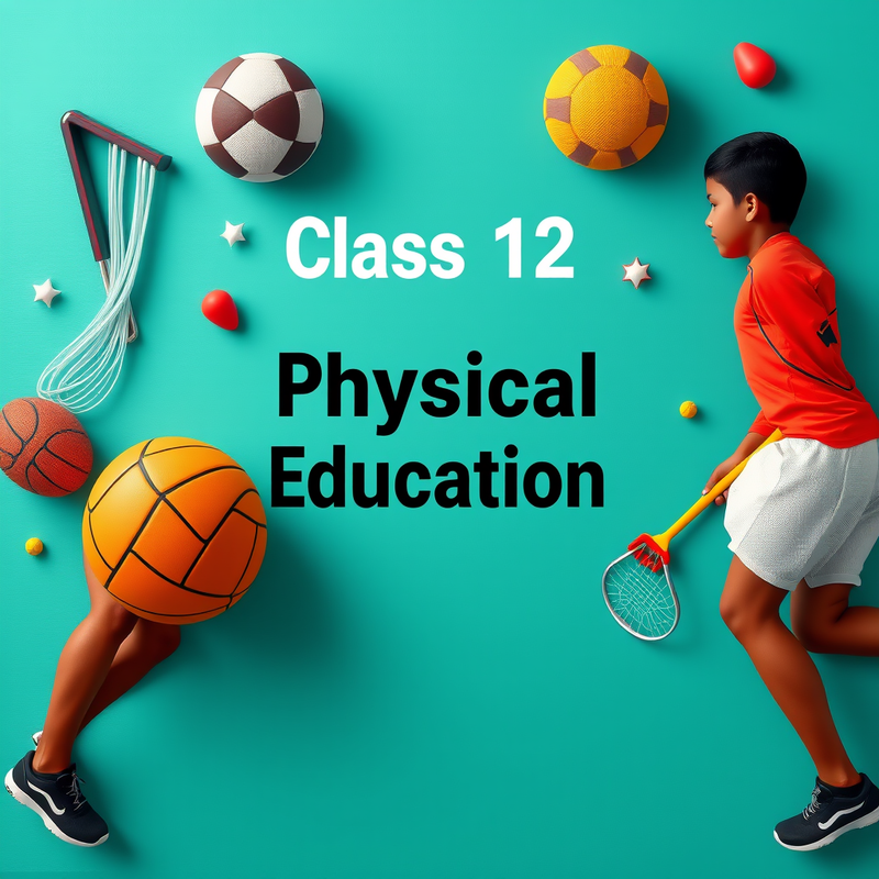 Physical education project class 12 front cover page drawing - (Free ...
