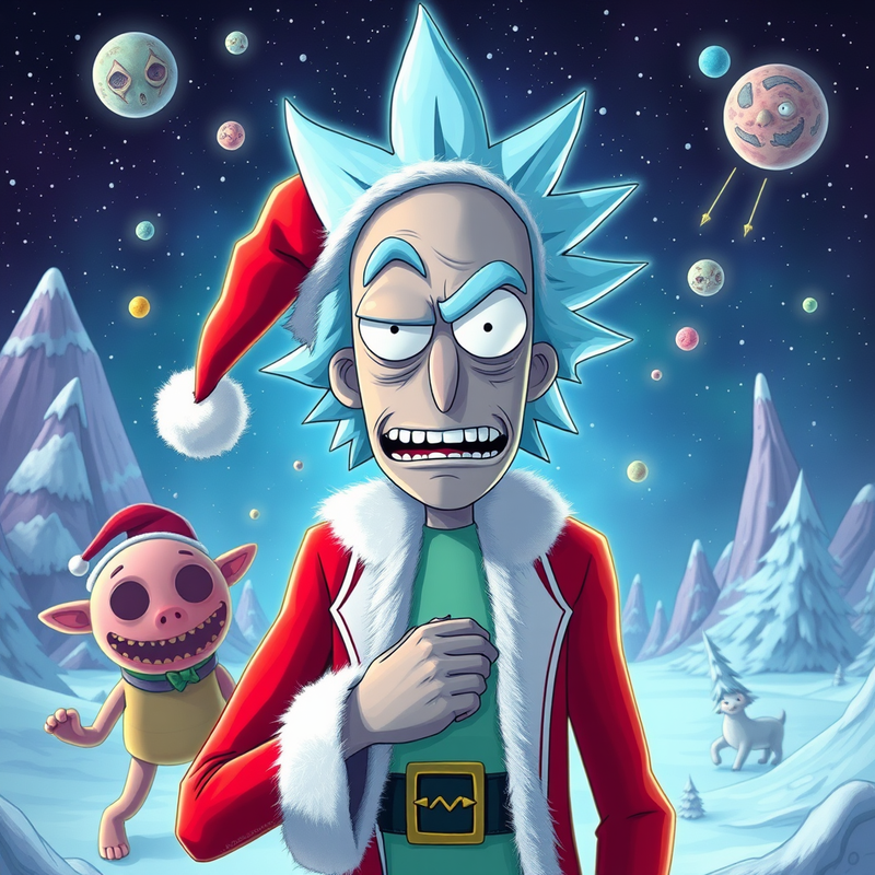 Rick and Morty Universe Image Gen - (Free, No Signup AI Tool)