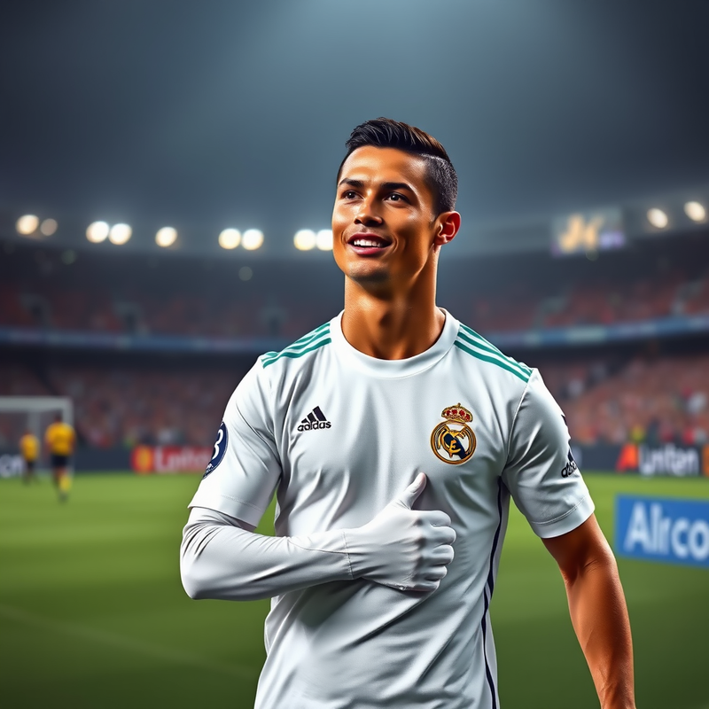 Cristiano Ronaldo - AI image generator - (Free, No Signup AI Tool)