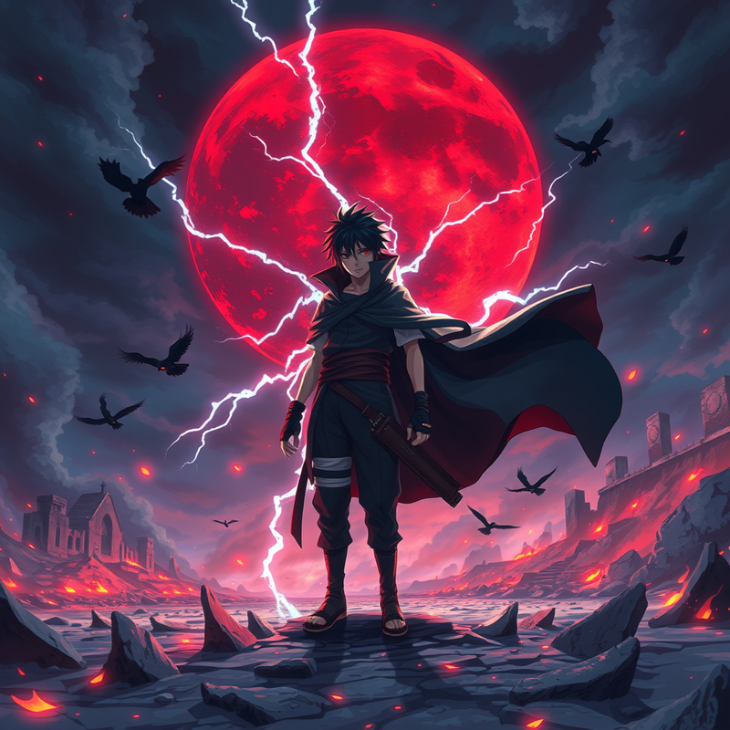 Sasuke Uchiha Wallpaper Generator - (Free, No Signup AI Tool)