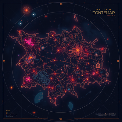 Sci-fi Sector Map Maker - (Free, No Signup AI Tool)