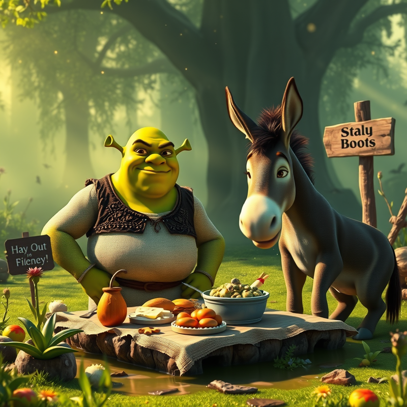 Shrek Image Generator - (Free, No Signup AI Tool)