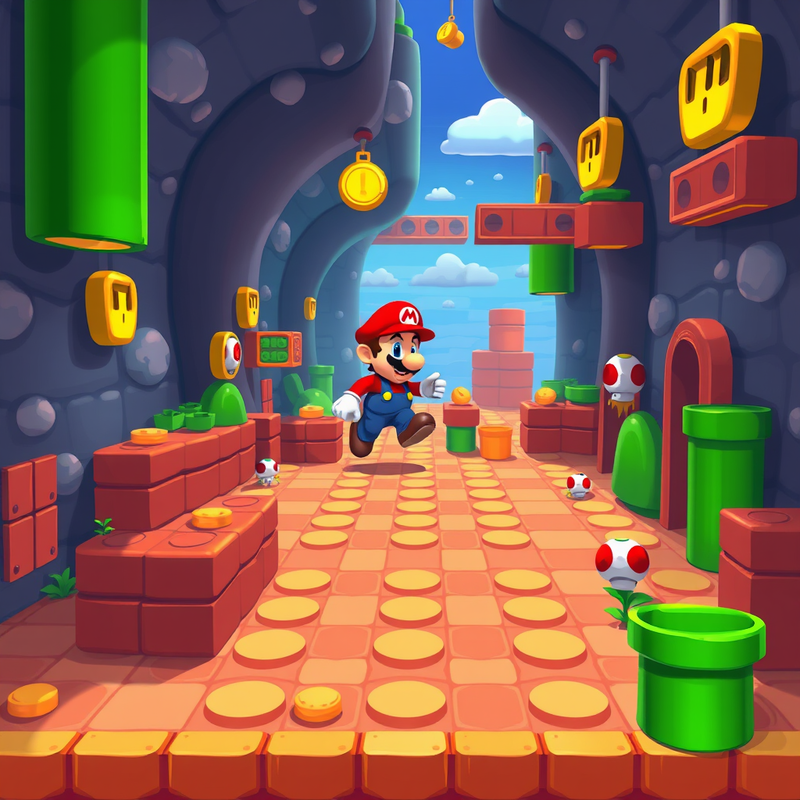 Super Mario level generator - (Free, No Signup AI Tool)