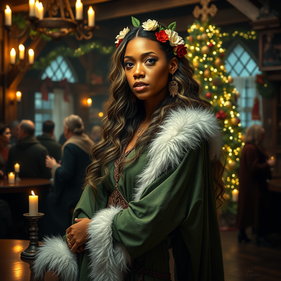 Tavern Portrait Generator, Christmas Edition - (Free, No Signup AI Tool)