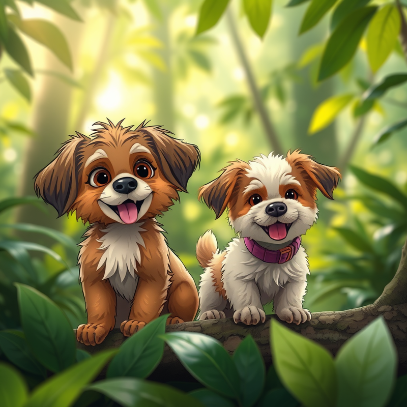 The adventure of the animals in the forest. - (Free, No Signup AI Tool)