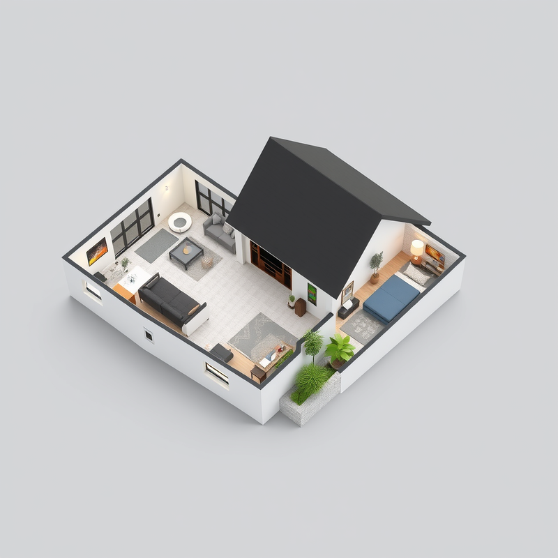 3d floor plan from 2d image - (Free, No Signup AI Tool)