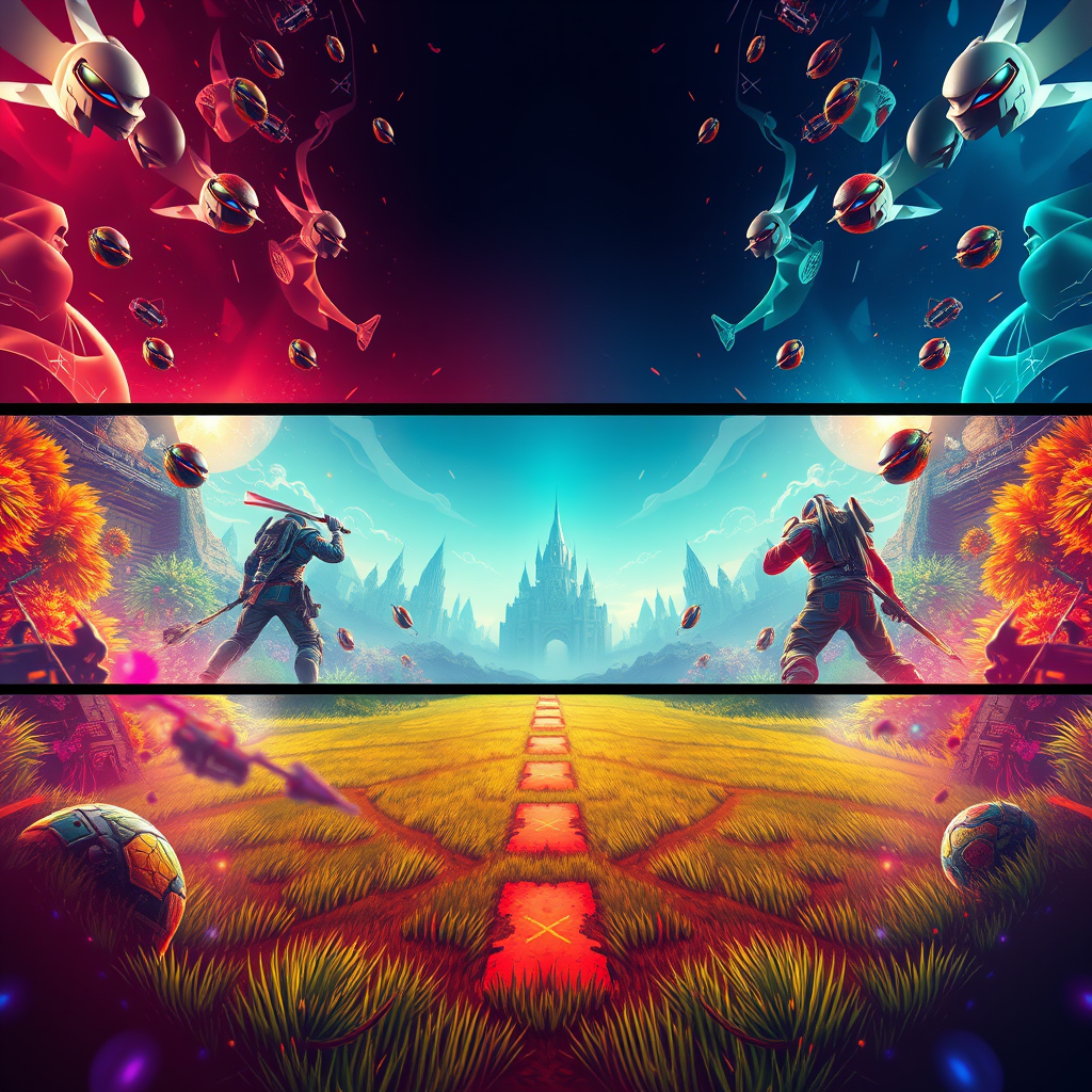 gamming channel banner image create ai - (Free, No Signup AI Tool)