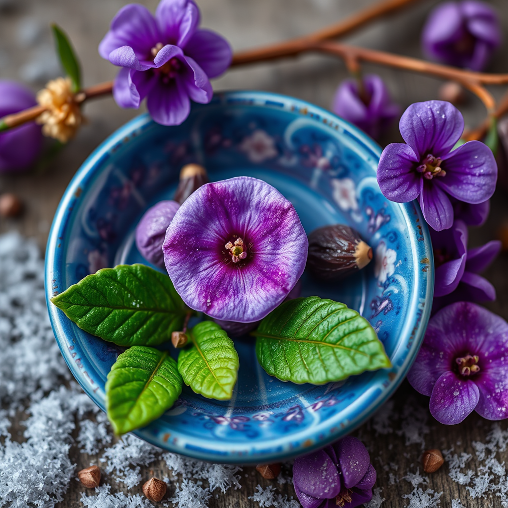 "Gathering winter foraged ingredients to develop a new flavour range ...