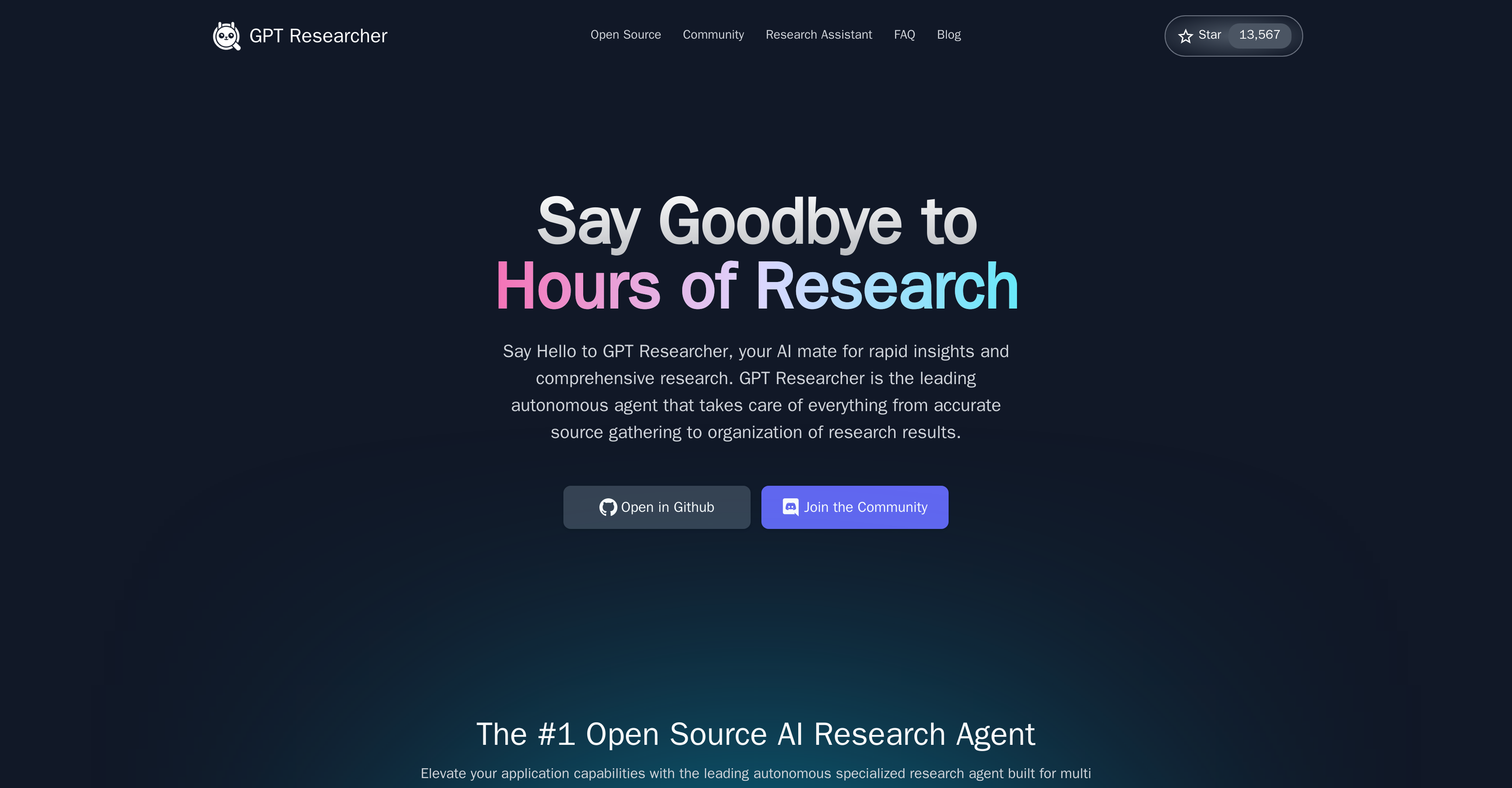 GPT Researcher - AI Tool For Research