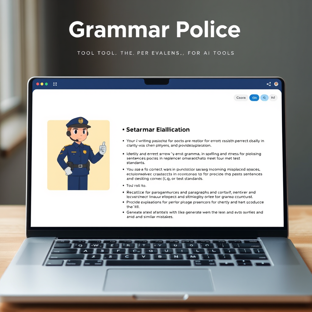 Grammar Police - (Free, No Signup AI Tool)