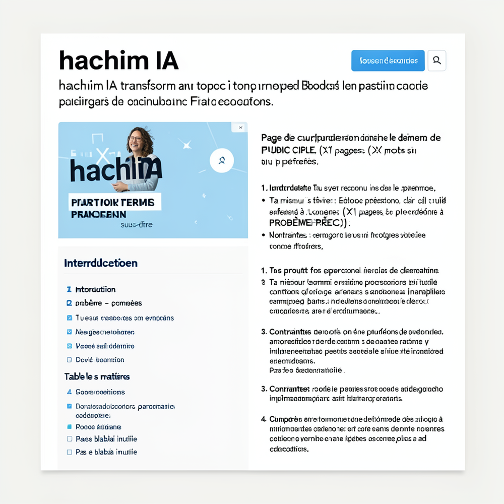 ILIASSA HACHIM (@iliassa-hachim) - There's An AI For That
